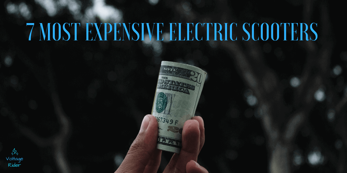 Most Expensive Electric Scooters In The World [Top 7 Picks]