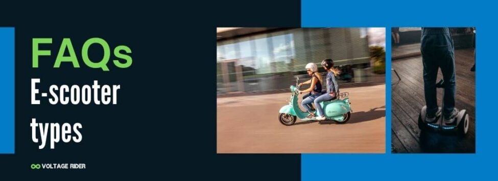 Types Of Electric Scooters You Can Buy on the Market